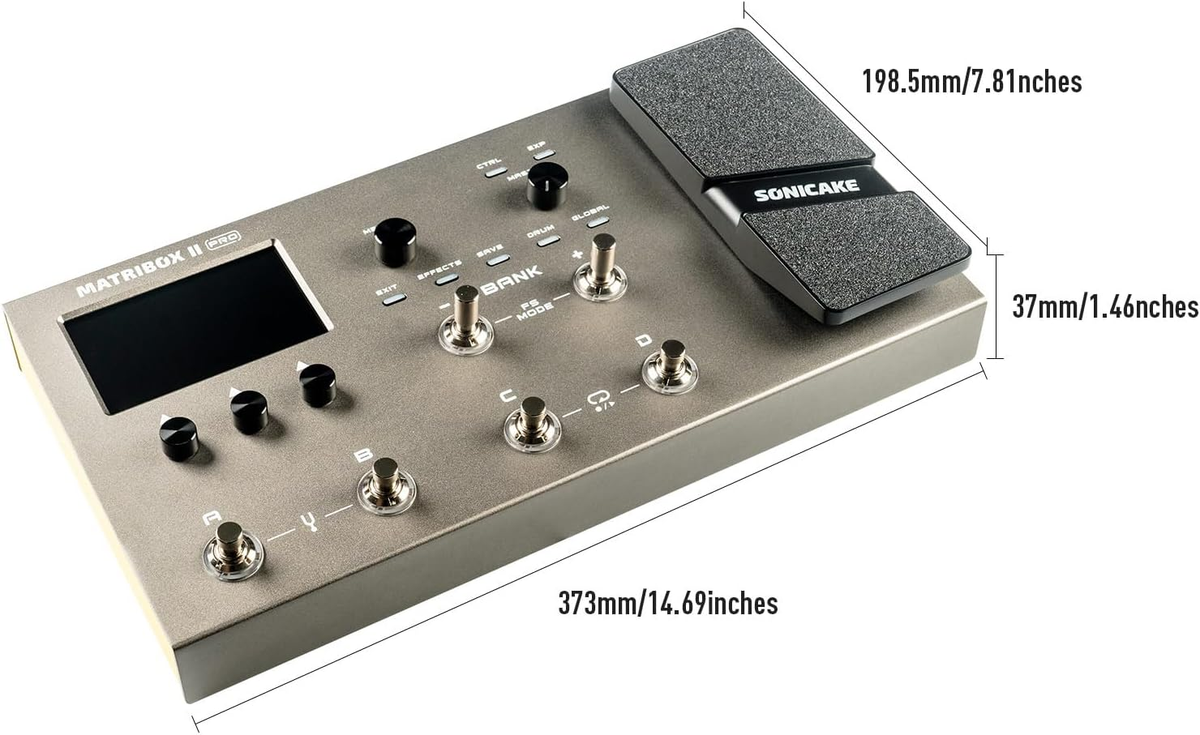 Sonicake Matribox II Pro Multi Effects Processor (QME-200)