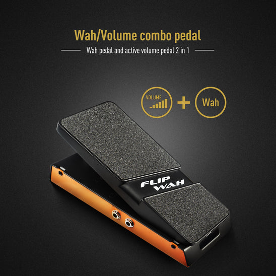 Sonicake FlipWah Full-size Classic Wah and Active Volume Combo Pedal
