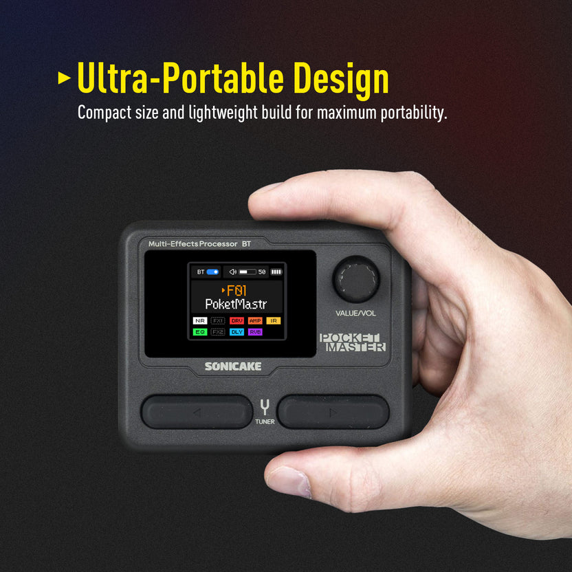 Sonicake Pocket Master Compact Multi-effects Processor (QME-10)