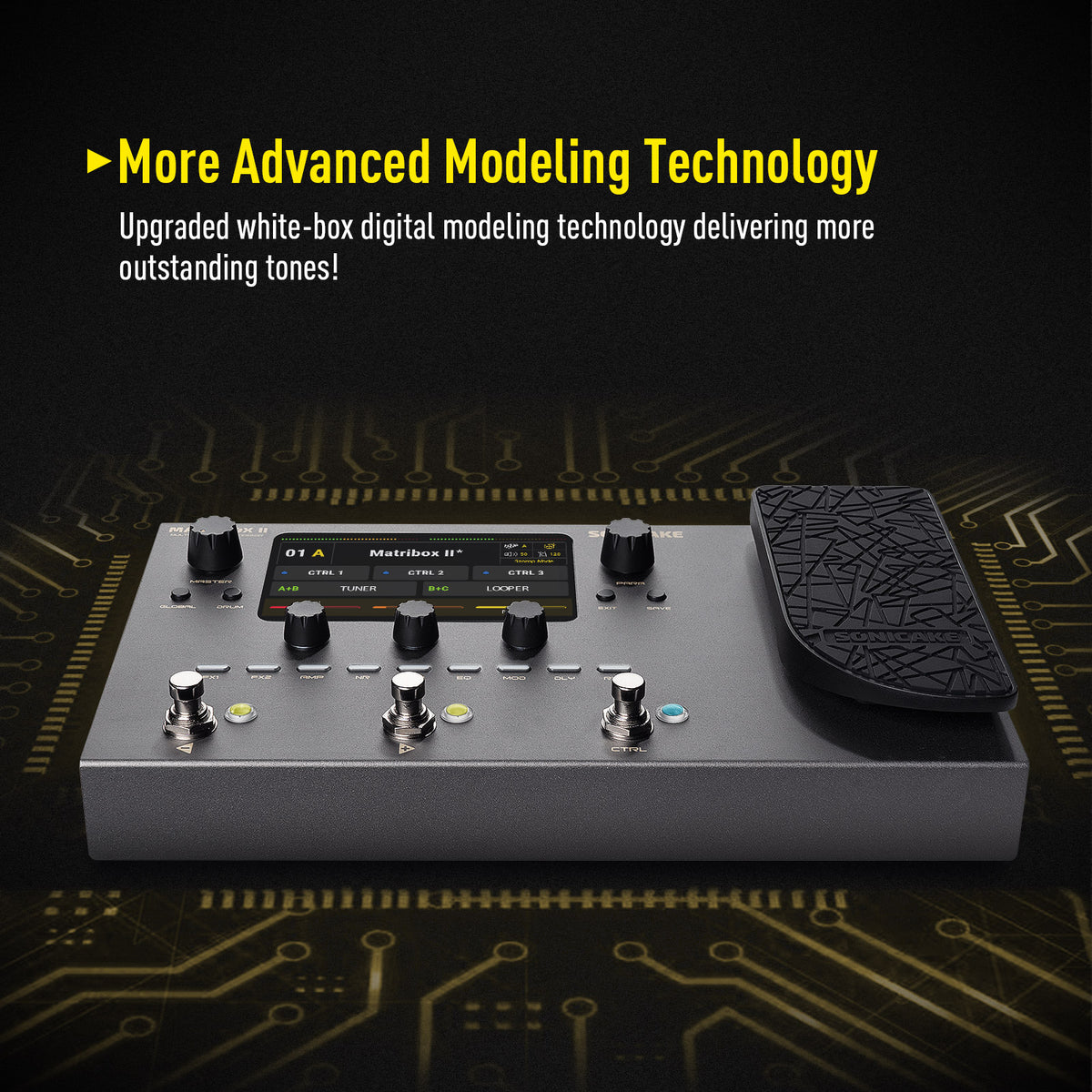 SONICAKE QME-100 Matribox II Multi-effects Processor