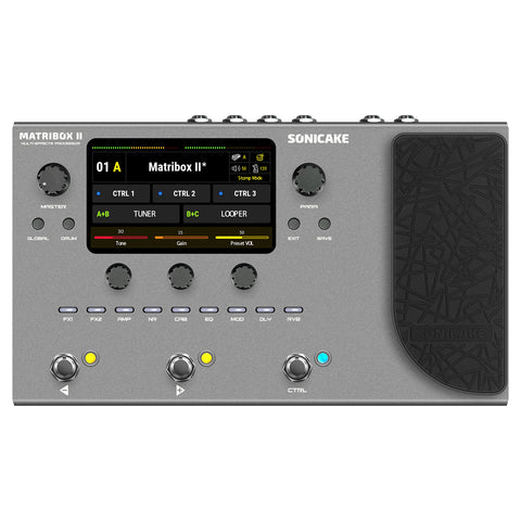 Sonicake Smart Box Compact Multi Effects Processor for Stage (QME-20)