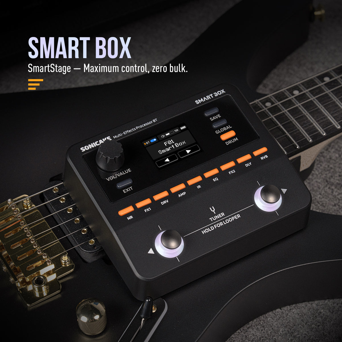Sonicake Smart Box Compact Multi Effects Processor for Stage (QME-20)