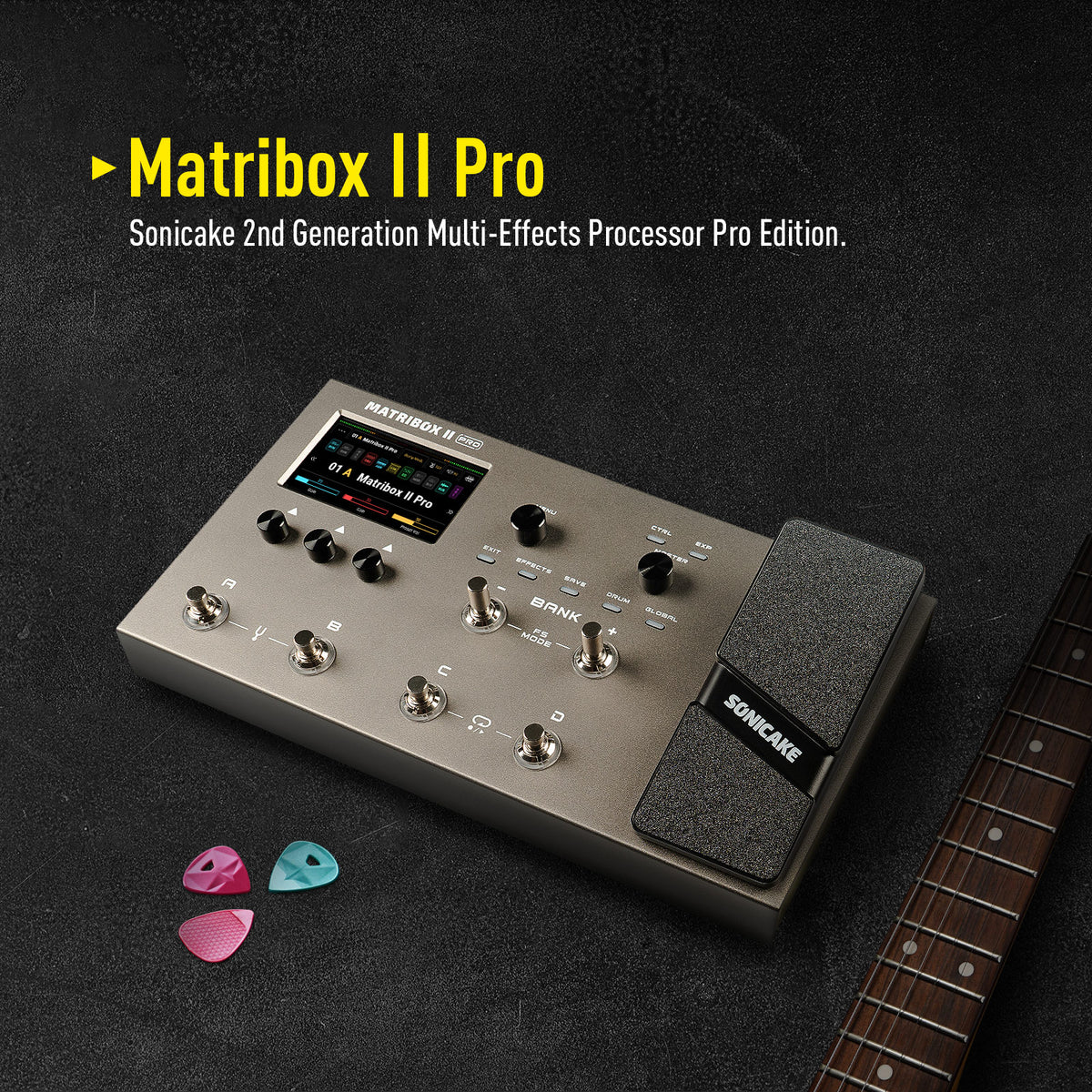 Sonicake Matribox II Pro Multi Effects Processor (QME-200)