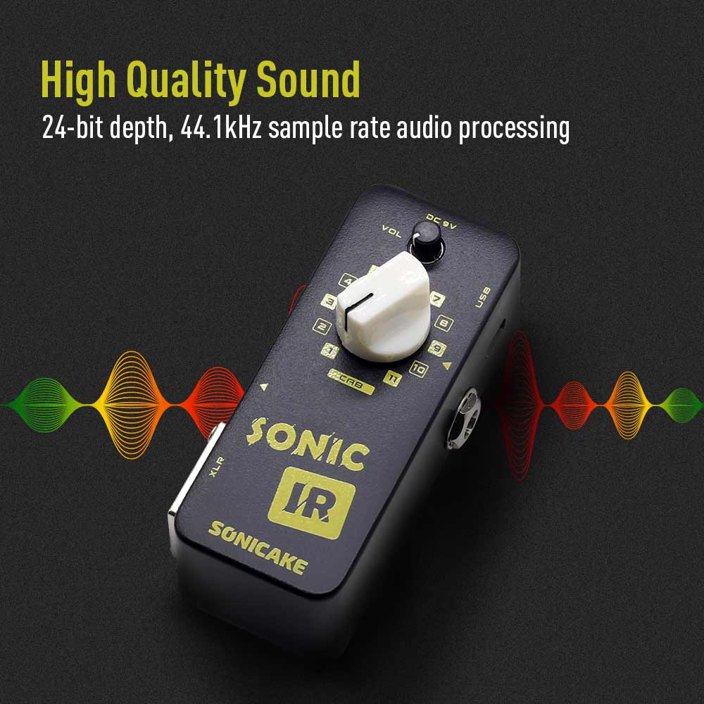 SONIC IR Speaker Cabinet Simulator Impulse Response Loader - SONICAKE